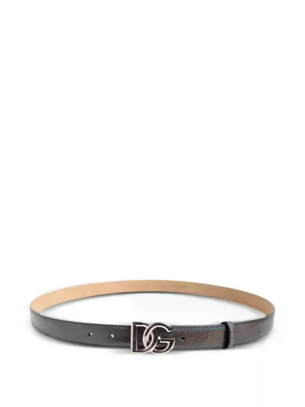 Dolce & Gabbana Dg Logo Buckle Belt