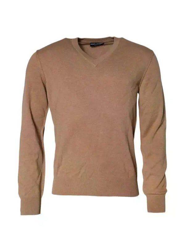 Dolce & Gabbana V-neck Cashmere T-shirt