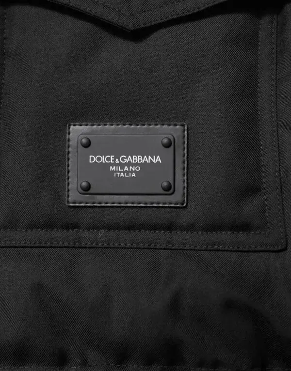 Dolce & Gabbana Logo Plaque Padded Waistcoat