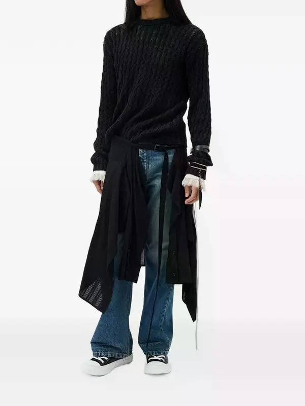 ANN DEMEULEMEESTER Arelsd" Chunky Cotton Sweater