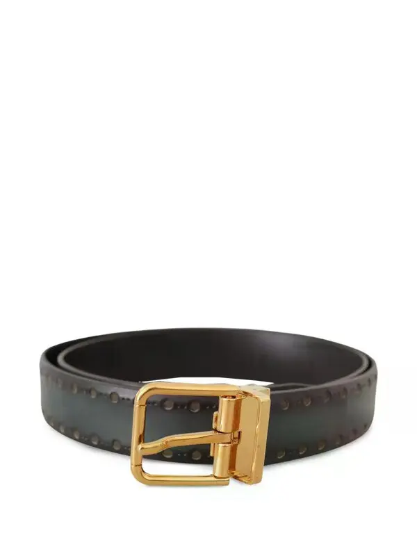 Dolce & Gabbana Embellished Leather Belt