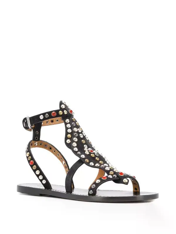 Isabel Marant Étoile Studded Ankle Strap Sandals