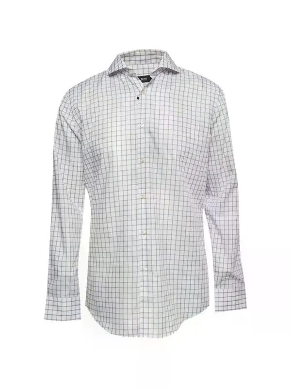 BOSS Jason Checked Slim-fit Shirt