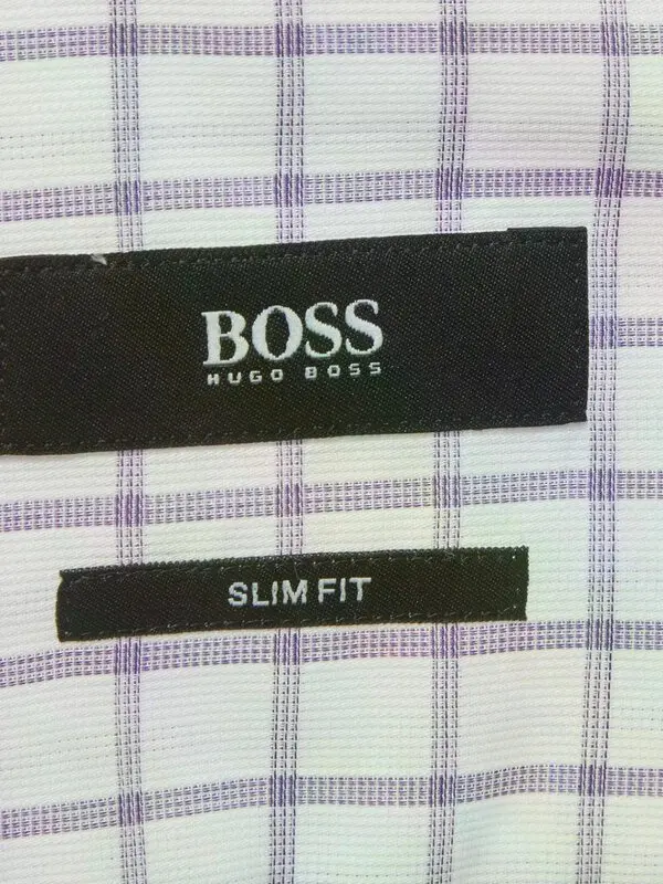 BOSS Jason Checked Slim-fit Shirt