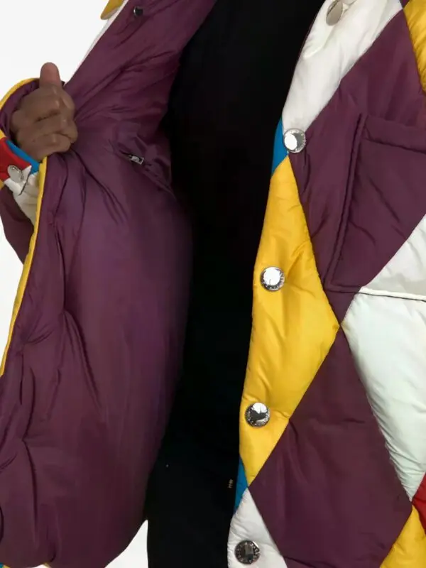 Dolce & Gabbana Diamond-pattern Puffer Jacket