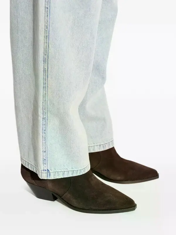 Isabel Marant Étoile Dewina Suede Ankle Boots - Brown
