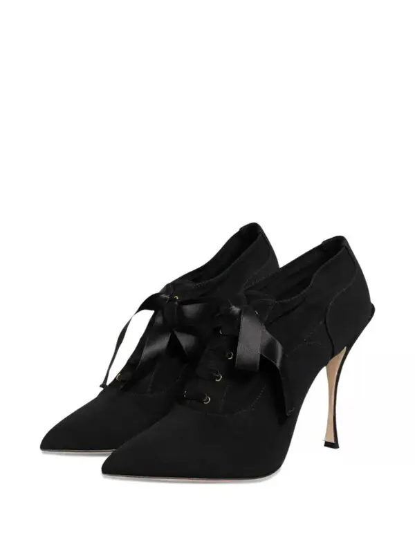Dolce & Gabbana Lace-up Pointed-toe Pumps