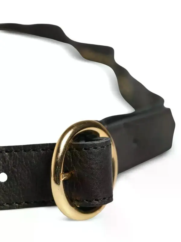 Roberto Cavalli Floral Print Wide Waist Belt