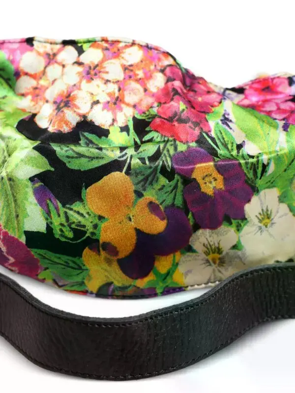 Roberto Cavalli Floral Print Wide Waist Belt