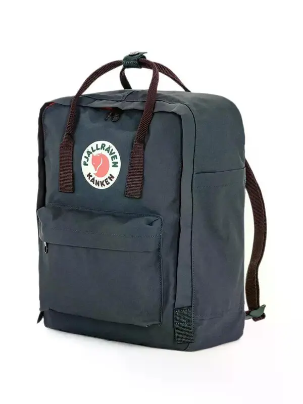 Fjallraven Kånken Backpack With Logo Patch - Blue