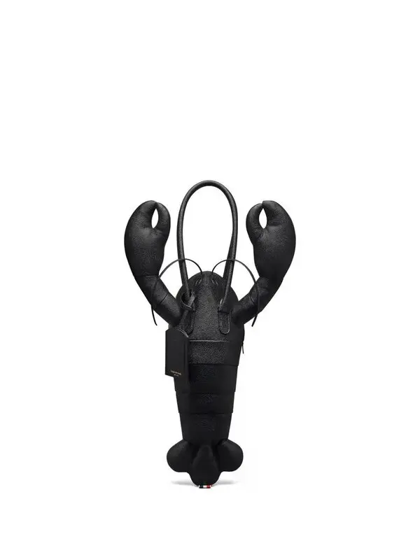 Thom Browne Lobster-motif Leather Tote Bag