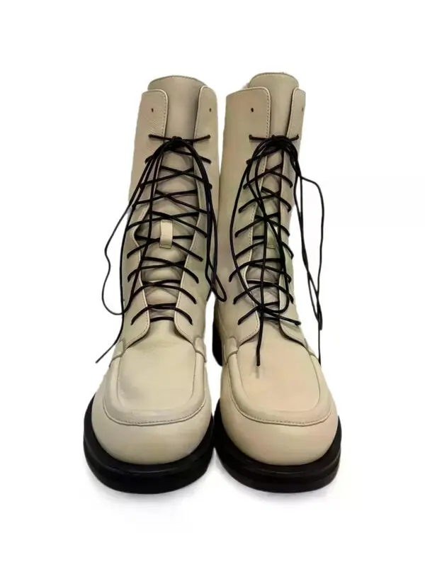 THE ROW Patty Lace-up Combat Boots