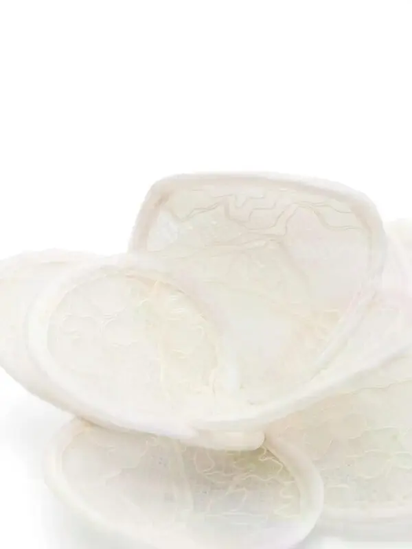 David Koma 3d Lace Flower Necklace