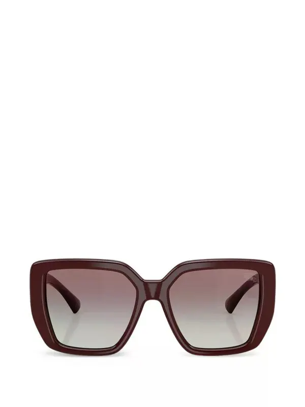 Burberry Square Frame Sunglasses - Red