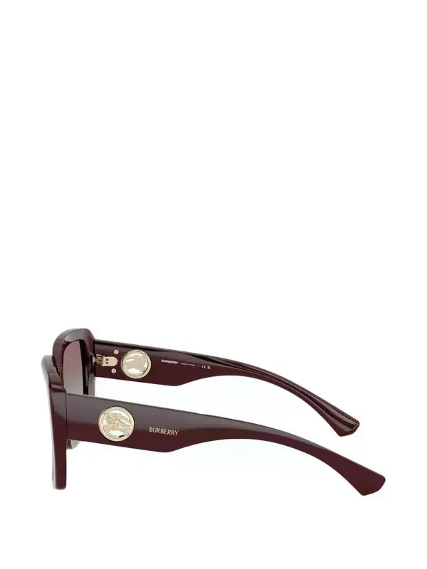 Burberry Square Frame Sunglasses - Red