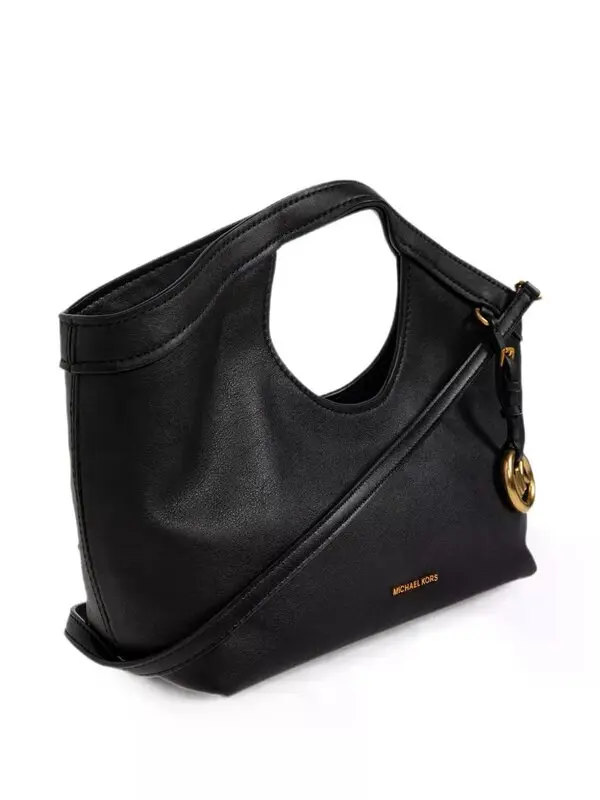 Michael Kors Haddie Leather Tote Bag - Black