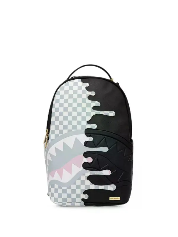 SPRAYGROUND Shadow Drips Check-pattern Backpack