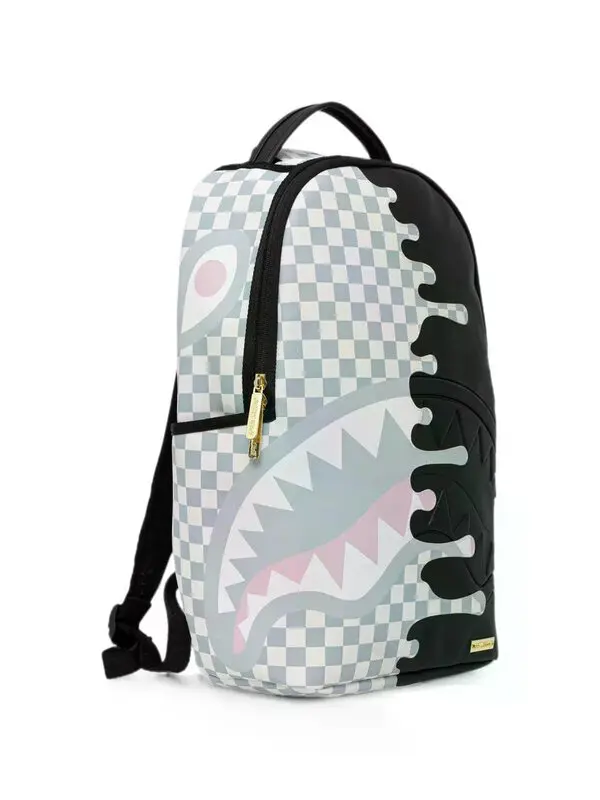 SPRAYGROUND Shadow Drips Check-pattern Backpack