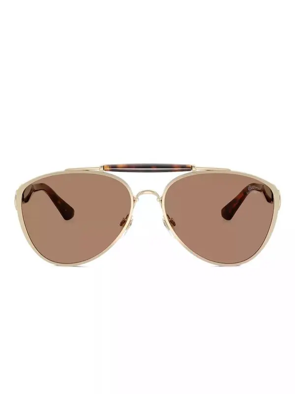 Burberry Aviator Sunglasses - Gold