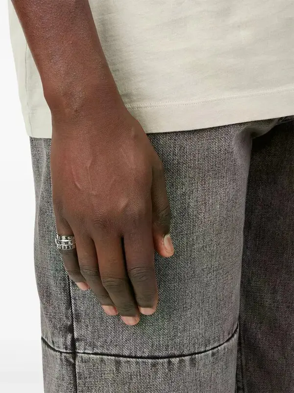 MAISON MARGIELA Triple Signature Numeric Logo Ring