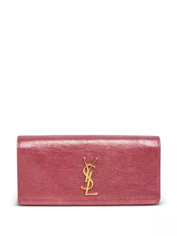 Saint Laurent 2013 Cassandre Metallic Clutch Bag