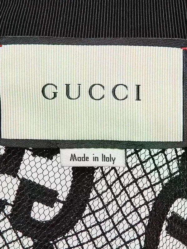 Gucci Lace-logo Dress