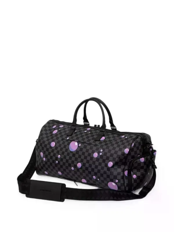 SPRAYGROUND Shark Mouth Check-print Holdall