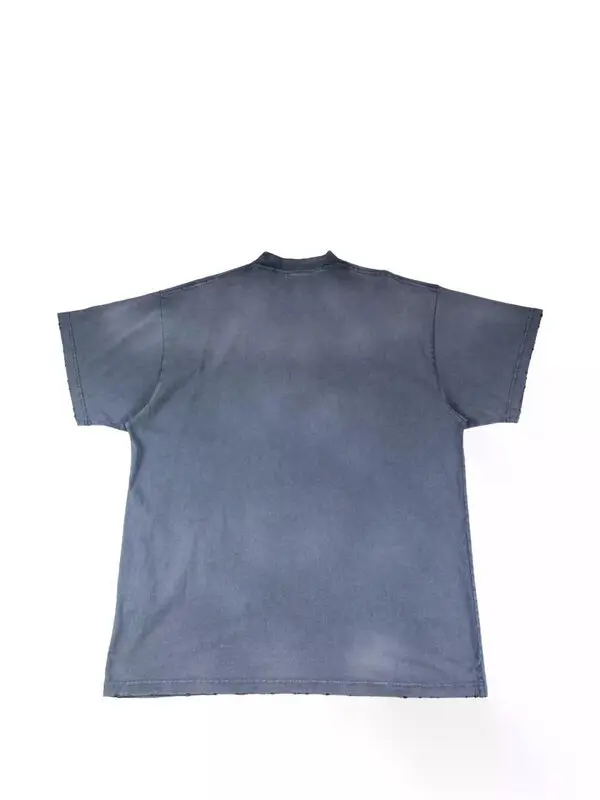 Balenciaga Paris Moon-print Oversized T-shirt