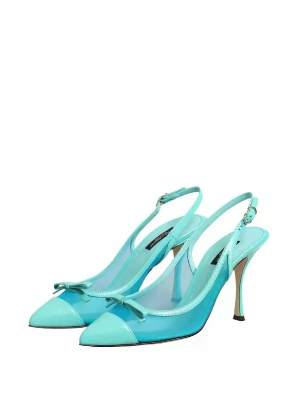 Dolce & Gabbana Pointed Toe Slingback Pumps