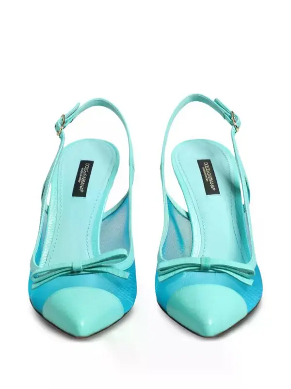 Dolce & Gabbana Pointed Toe Slingback Pumps