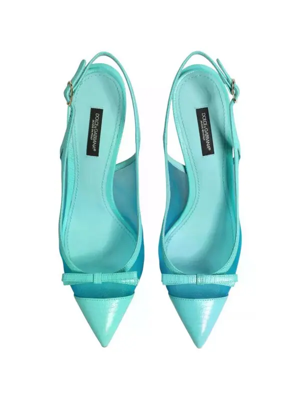 Dolce & Gabbana Pointed Toe Slingback Pumps