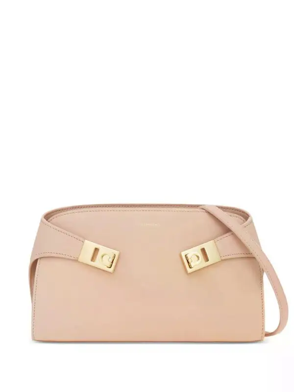 FERRAGAMO Hug Cross Body Bag - Pink