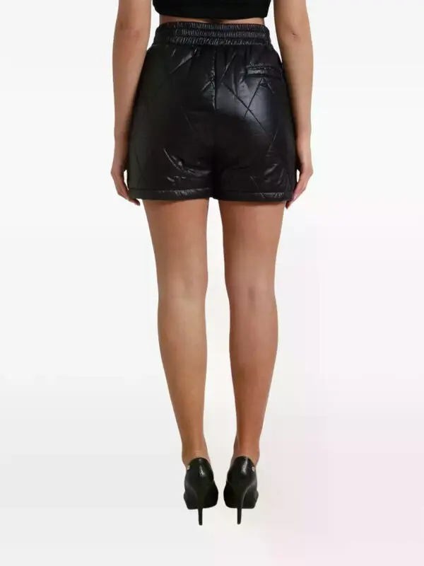 Dolce & Gabbana Quilted Logo Charm Shorts