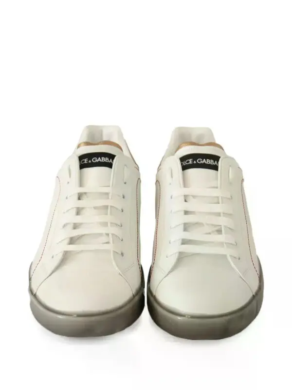 Dolce & Gabbana Portofino Leather Sneakers