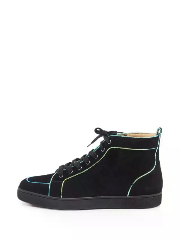 CHRISTIAN LOUBOUTIN Suede Rantulow Orlato Sneakers