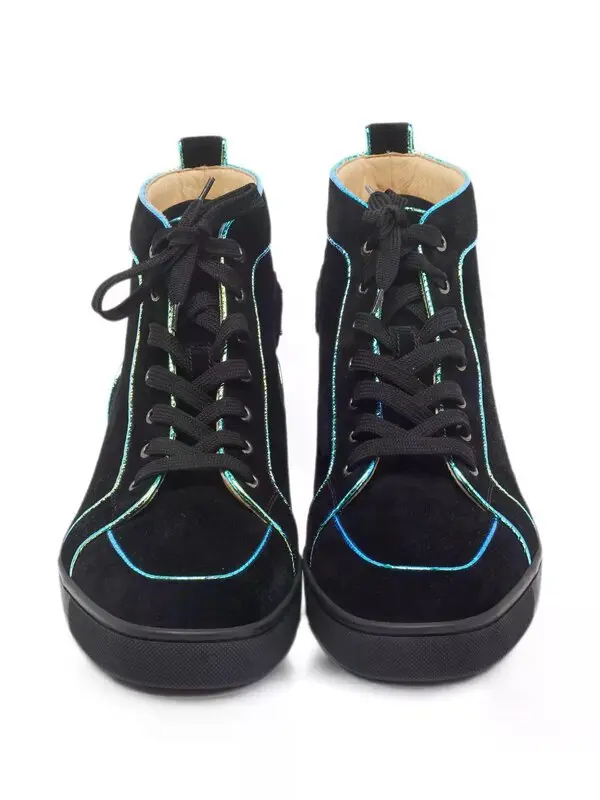 CHRISTIAN LOUBOUTIN Suede Rantulow Orlato Sneakers