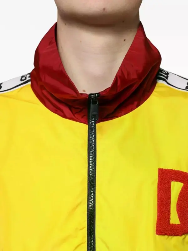 Dolce & Gabbana Floral Print Zip-up Track Jacket