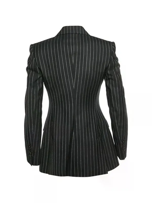 Dolce & Gabbana Pinstripe Peak-lapel Blazer