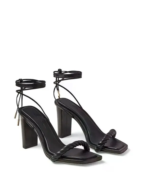 JIMMY CHOO Diosa 85mm Leather Sandals