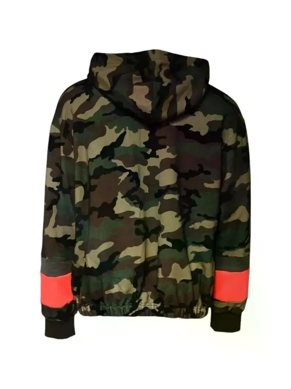 Dolce & Gabbana Camouflage Print Colour-block Hoodie