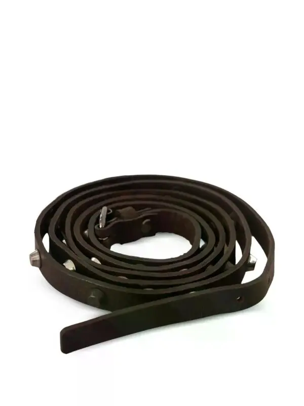 Costume National Stud-embellished Leather Belt
