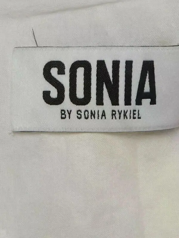Sonia Rykiel Paris Crew-neck Long-sleeved Crepe Blouse