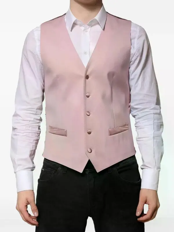 Dolce & Gabbana Slim-fit Button-fastening Waistcoat