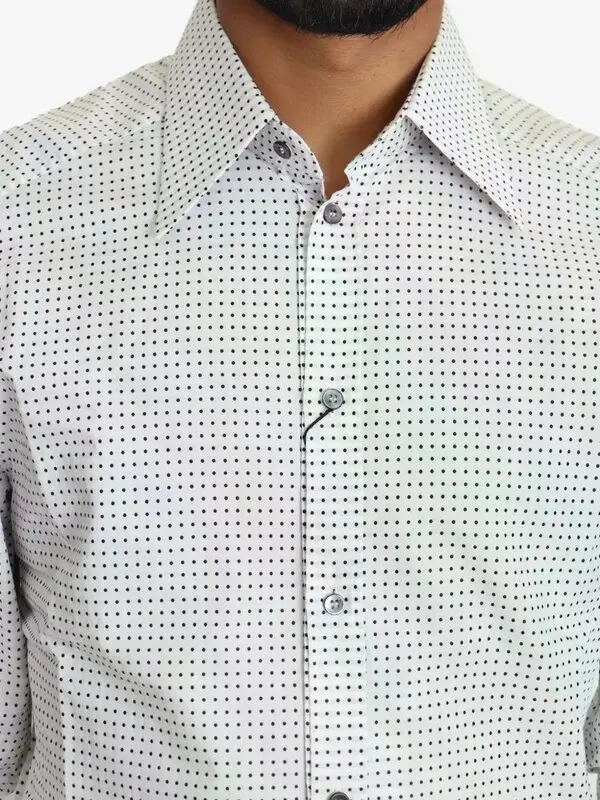 Dolce & Gabbana Polka-dot Cotton Shirt