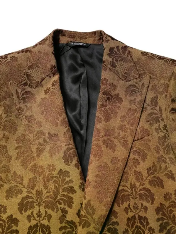 Dolce & Gabbana Sicilia Floral-jacquard Suit