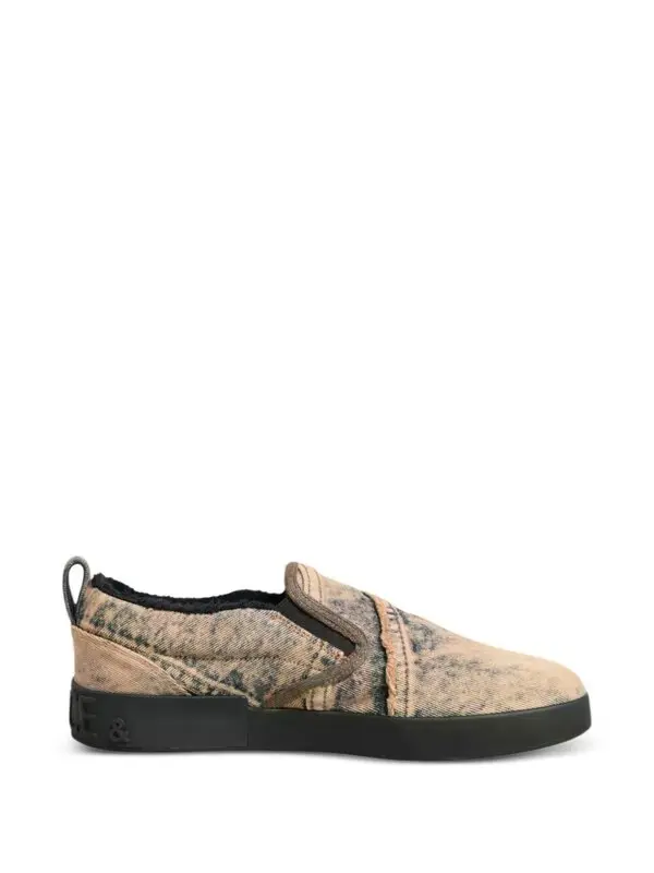 Dolce & Gabbana Slip-on Sneakers With Pull-tab Heel