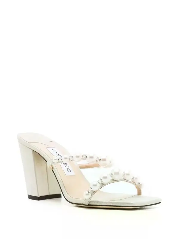 JIMMY CHOO Amara 85mm Block Heel Sandals