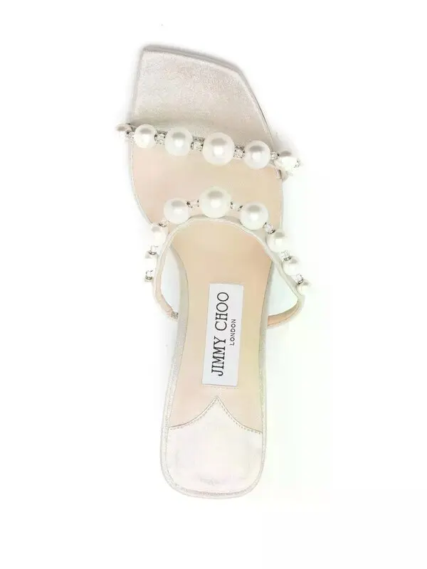 JIMMY CHOO Amara 85mm Block Heel Sandals