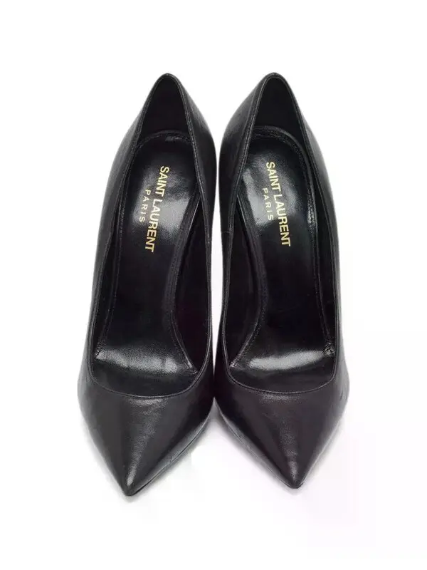 Saint Laurent Opium Logo Pumps