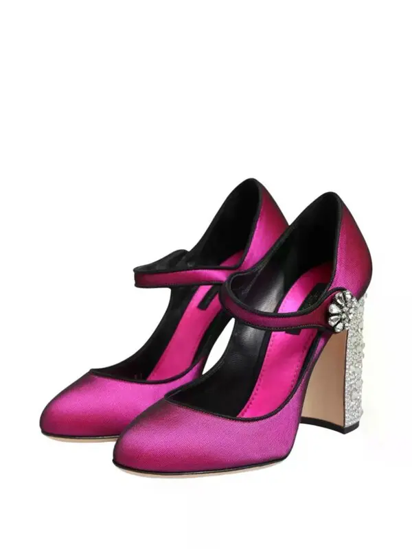 Dolce & Gabbana Mary Jane Embellished Pumps
